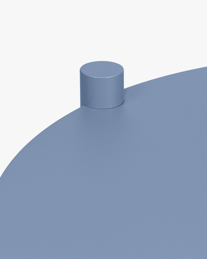 Ande Side Table – light blue - round table for living room - noo.ma