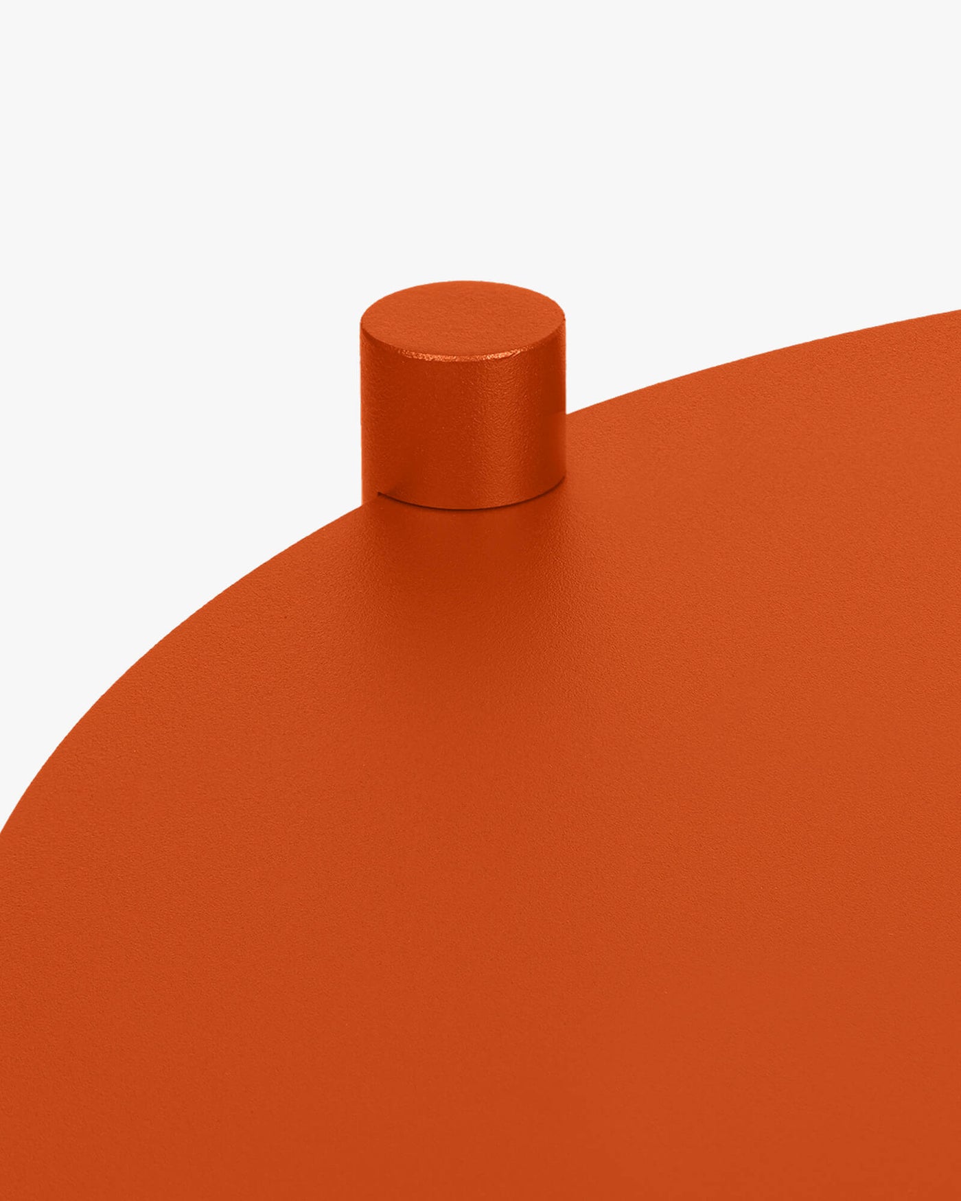Ande Side Table - orange round side table for the sofa - noo.ma