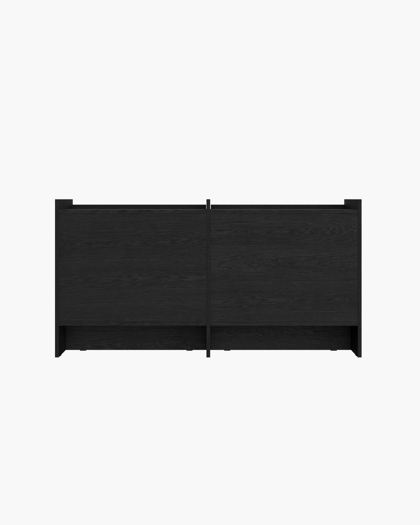 Hido Sideboard - black - modern sideboard with drawers - noo.ma
