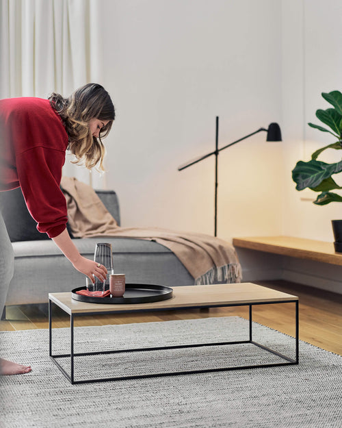 Kafibor Coffee Table - oak, modern coffee table - noo.ma