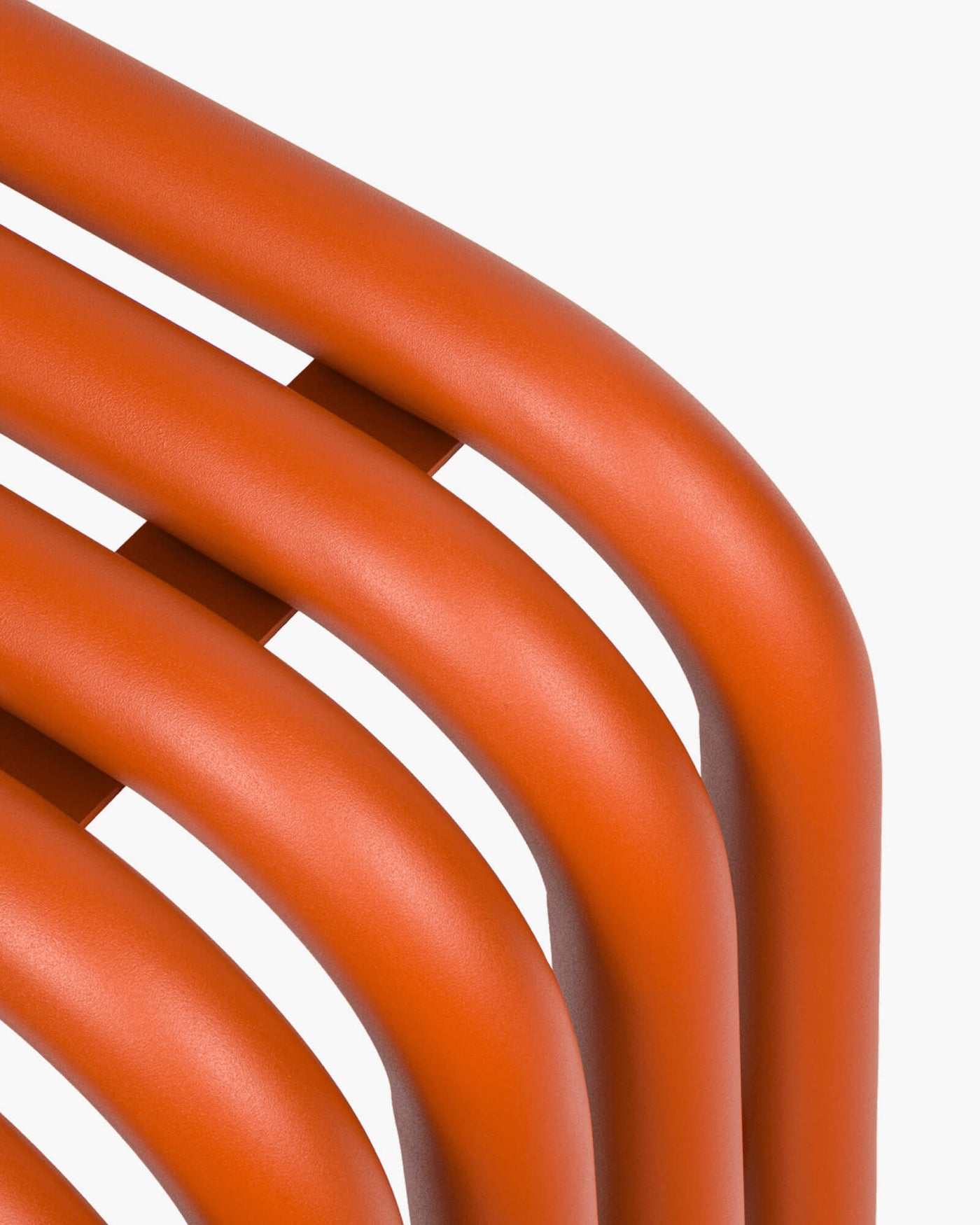 Nokk Stool - funky orange steel indoor & outdoor furniture