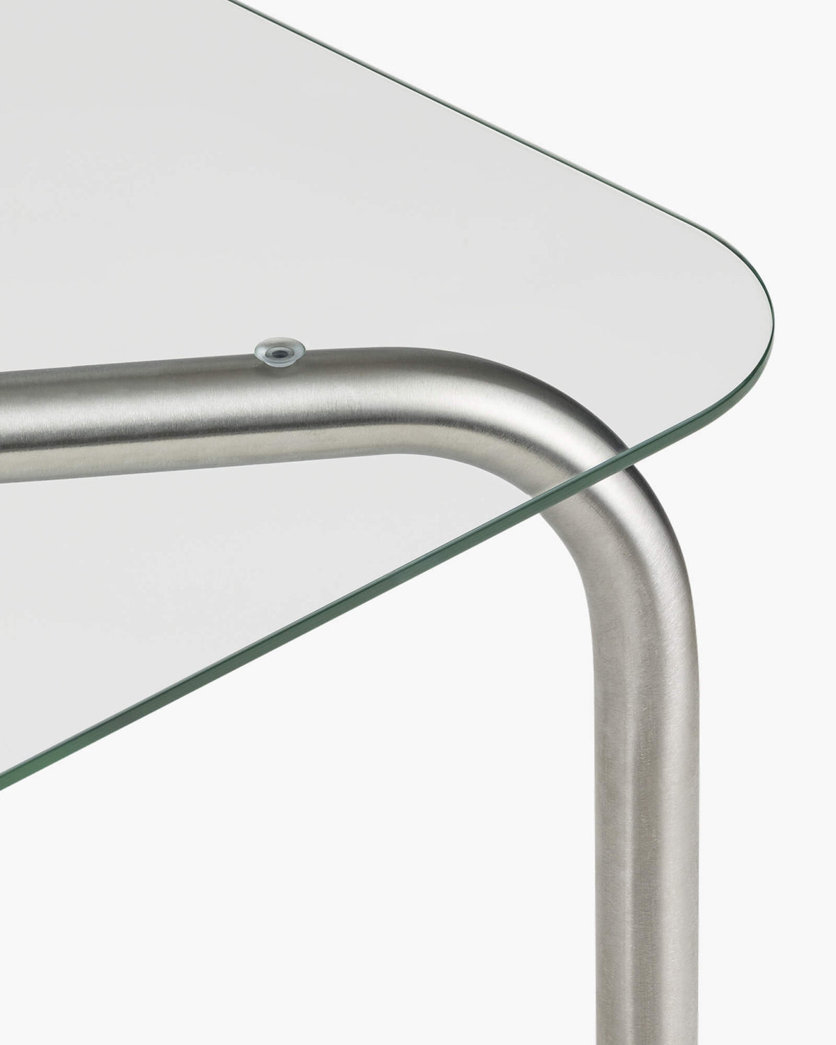 Uku Coffee Table - glass & steel elegant living room table - noo.ma