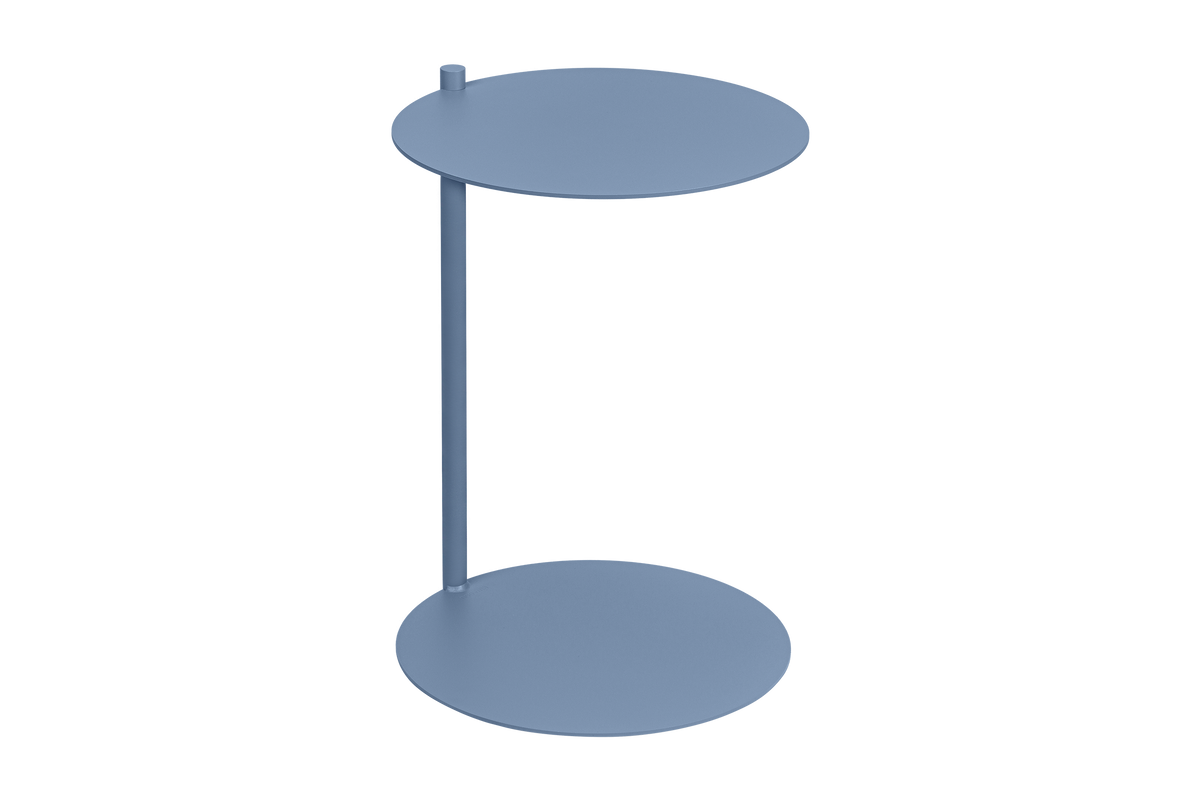 Ande Side Table – light blue - round table for living room - noo.ma