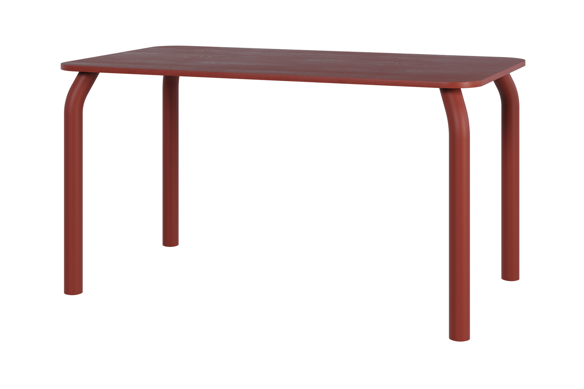 Meko Dining Table 140 x 80 cm - Red - noo.ma