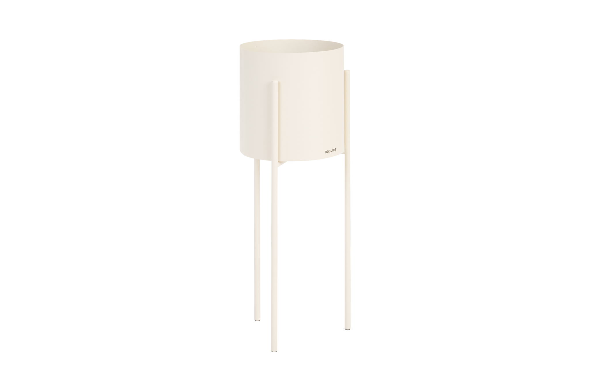 Maki Plant Pot Tall - indoor & outdoor, white pot, 20 cm - noo.ma